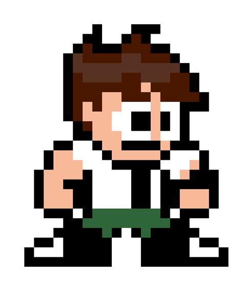 Pixilart 8 Bit 10 Yo Ben By Hunters4658