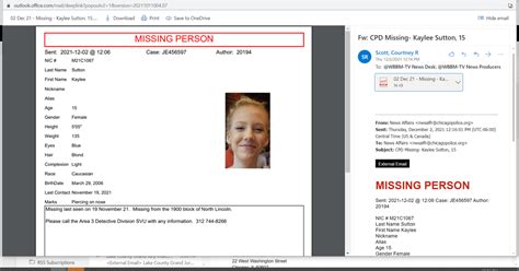 located kaylee sutton 15 of lincoln park cbs chicago