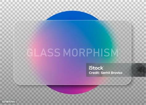 투명 유리 사각 카드 디자인 사실적인 유리 모피즘 벡터 그림입니다 젖빛 유리에 대한 스톡 벡터 아트 및 기타 이미지 젖빛 유리 유리 재료 글래스모피즘 Istock