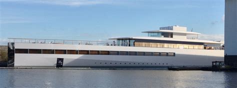 El Yate Venus De Steve Jobs Realiza Su Puesta De Largo En Aalsmeer