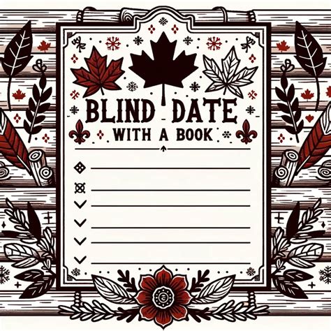 Free Blind Date With A Book Templates