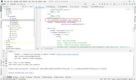 ModuleNotFoundError No Module Named RevChatGPT RevChatGPT RevChatGPT Is Not A Package