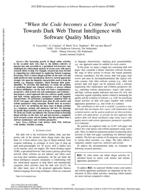 Whenthecodebecomesacrimescenetowardsdarkwebthreat