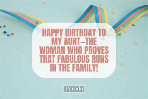 120 Happy Birthday Wishes For Aunts Parade