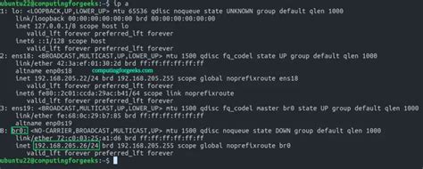 Configuring Linux Bridge Vlan Interface Using Netplan On Ubuntu Computingforgeeks