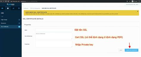 Hướng Dẫn Upload Ssl Certificate Bkns