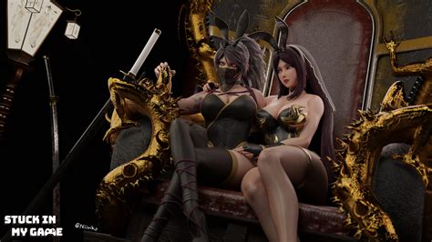 Akali And Irelia Danbooru