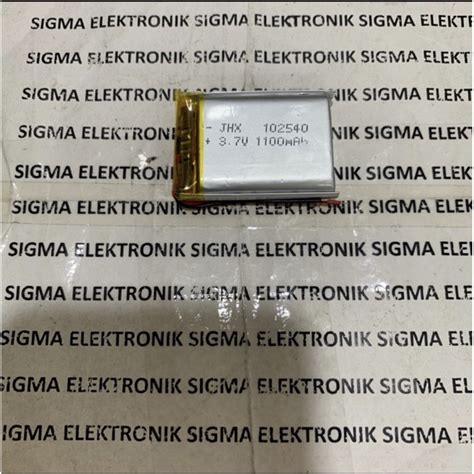 Jual Baterai Lithium Polymer V Mah Shopee Indonesia