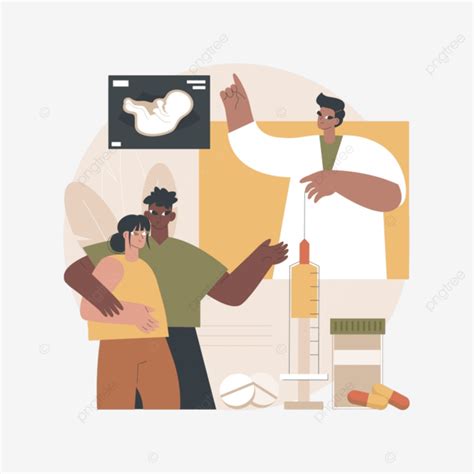 불임 치료 추상 개념 벡터 일러스트 레이 션 자연스러운 가족 대체 Png 일러스트 및 벡터 에 대한 무료 다운로드 Pngtree