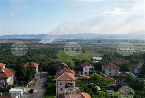 Ситуацията в община Елин Пелин е овладяна отменена е частичната евакуация на село Гара Елин