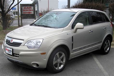 Saturn VUE Hybrid V Base Pricing N A Production ETA Spring Front Wheel Drive Spd W OD