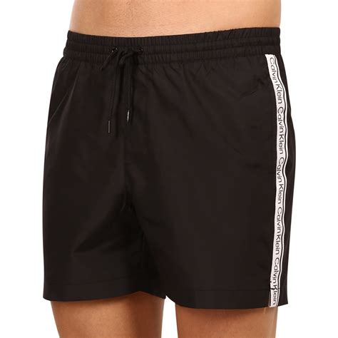 Herren Badehosen Calvin Klein Schwarz Km0km00741 Beh