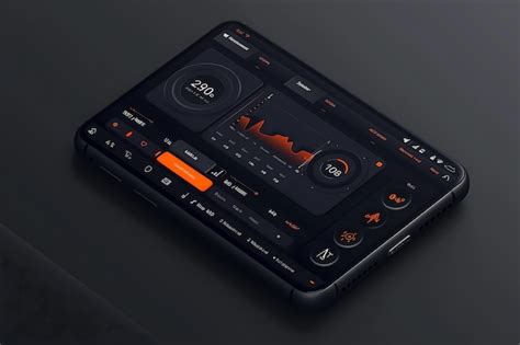 premium photo ui and ux interface design for smartphone