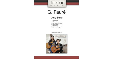 Gabriel Faure Dolly Suite