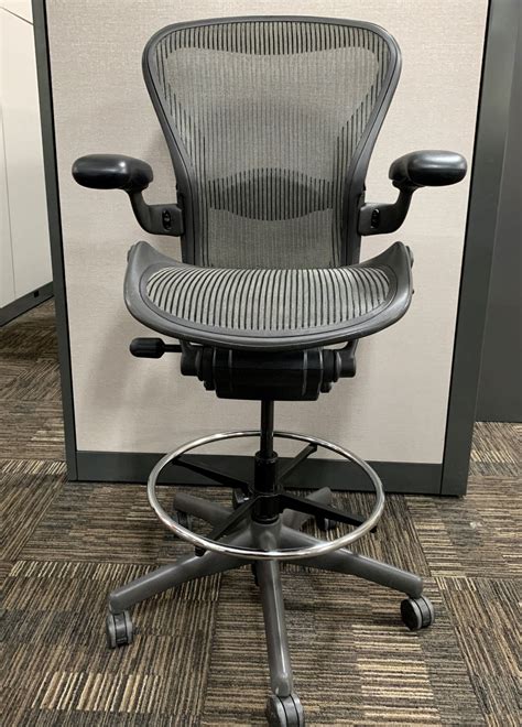 Used Herman Miller Aeron Stool Office Furniture Resources