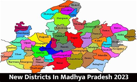 New Districts In MP नगद और मऊगज क जल बनन क बद सनकचछ कननद खतगव जवर खचरद
