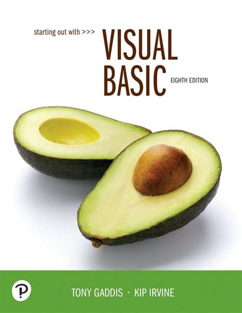 Available True Pdf Starting Out With Visual Basic 8th Edition R