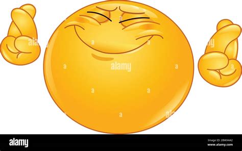 Crossed Fingers Stock Vector Images Alamy