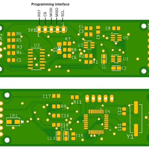 Figure S3 Layout Of Two Layer Pcb Board Designed In Eagle Download Scientific Diagram