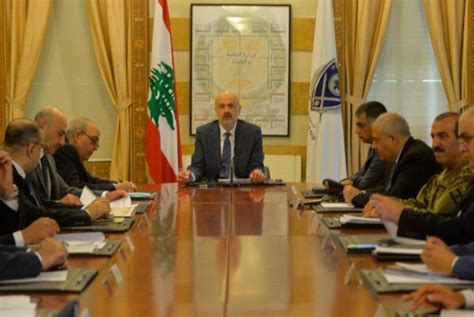 مجلس الأمن المركزي يبحث في الأوضاع الأمنية ظهر الثلثاء نداء الوطن