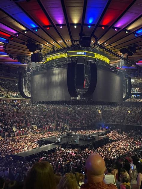 Inside Madison Square Garden Concert Madison Square Garden In New York