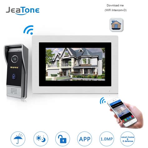 7 Inch WIFI IP Video Door Phone Intercom Wireless Door Bell Door Speaker Access Control System