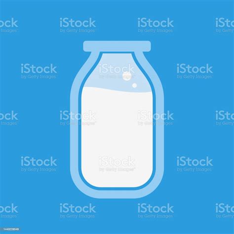 우유 아이콘 벡터입니다 우유 병 아이콘입니다 Ux 및 Ui에 대한 농업 아이콘의 윤곽선 벡터 요소가 있는 간단한 색상입니다 0명에 대한 스톡 벡터 아트 및 기타 이미지