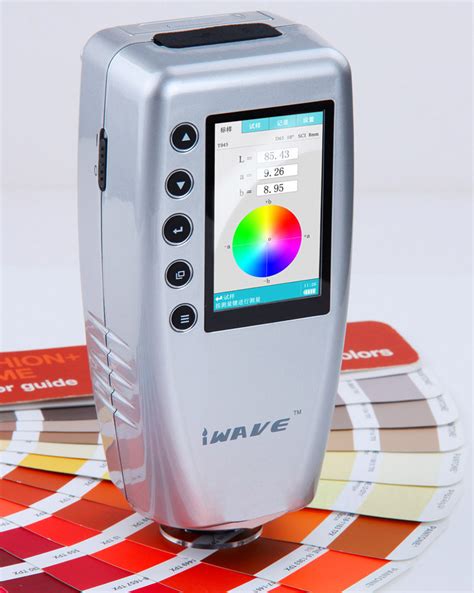 Wr10 8mm Portable Digital Colorimeter Color Meter Color Analyzer