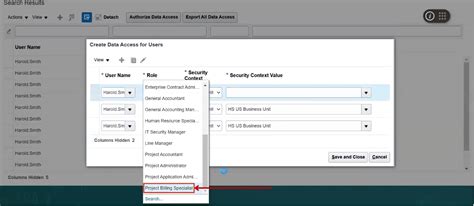 Assigning And Managing Data Access For Users In Oracle Fusion