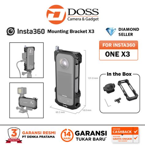 Promo Insta360 X3 Utility Frame Mounting Bracket Cicil 0 3x Jakarta Selatan Doss Tokopedia