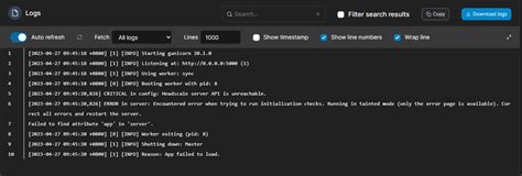 Bug 071 Cant Reach Hsserver But 061 Can · Issue 94 · Ifargleheadscale Webui · Github