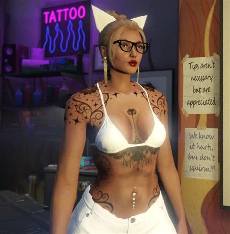 Star Tattoo For Mp Female Gta5