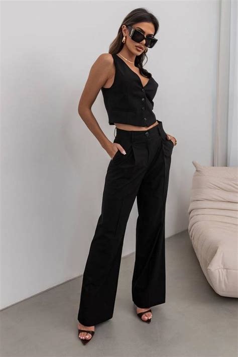 Костюм палаццо та жилетка — ціна 800 грн у каталозі Брючні костюми Купити жіночі речі за