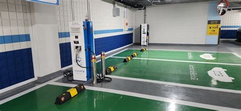 의정부도시공사 완속 전기차충전기 6대