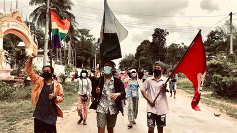 Khit Thit Media On Twitter လောင်းလုံးတွင် အကြမ်းဖက် စစ်အာဏာရှင် ဆန့်က