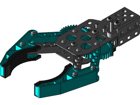 Vex Claw Vex Iq Claw For 4 Bar Lift By Robot Hq Tpt