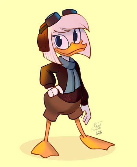 Della Duck By Eeviart On Deviantart Duck Tales Disney Duck Disney