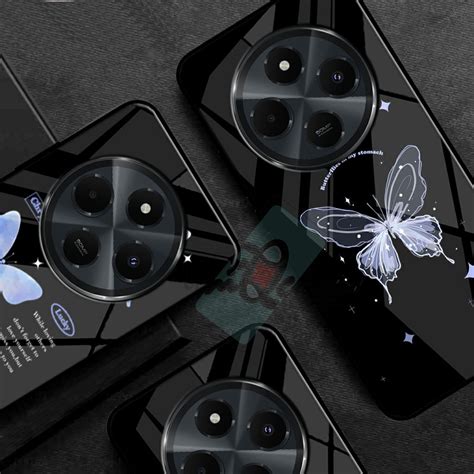 Jual Softcase Glass Kaca REDMI 14C Terbaru 2024 UCK35 Case REDMI 14C Casing Handphone REDMI