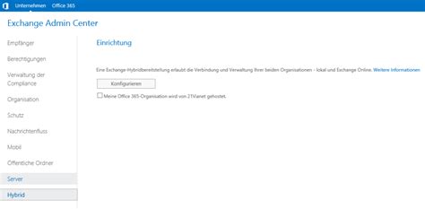 Exchange 2019 Setting Up A Hybrid Environment Part 3 Frankys Web