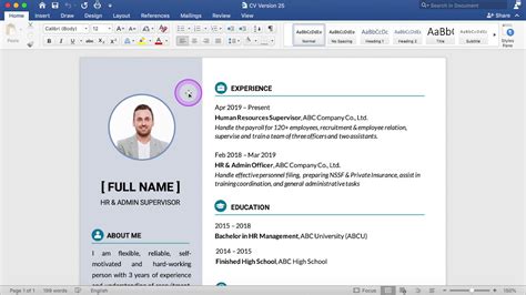 របៀបសរសេរ Cv 2021 Version 2 How To Write A Cv For Job Application Work With Naren Youtube