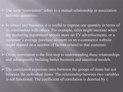 Correlation And Regression Ppt