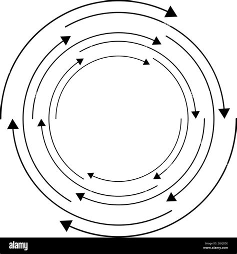 Circular Arrows For Steps Stages Phases Concepts Cyclic Cycle Circle Arrow Infograph