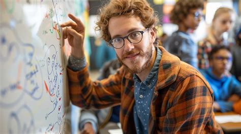 Free Engaged Classroom Teaching Image Teacher Whiteboard Classroom