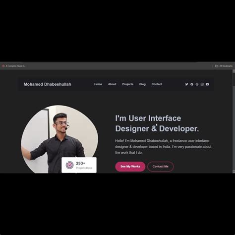 Mohamed Dhabeehullah On Linkedin Task2 Codsoft Webdevelopment Internship