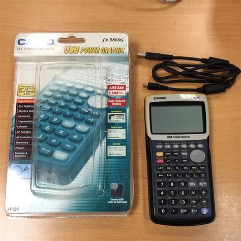 casio fx 9860g graphing calculator everything else on carousell