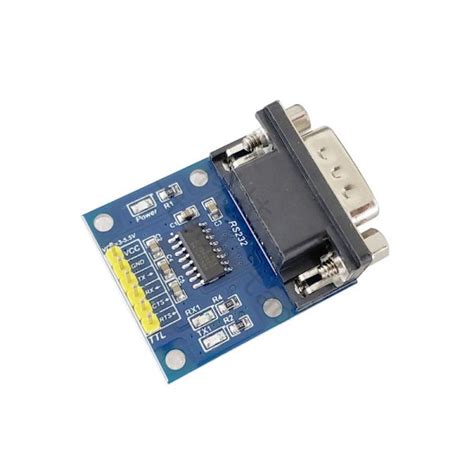Rs232 To Ttl Serial Interface Module With Male And Female Db9 Ports Amsamotion