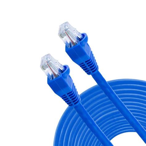 Reviews For Ge 50 Ft Cat6 Ethernet Networking Cable In Blue Pg 1 The Home Depot