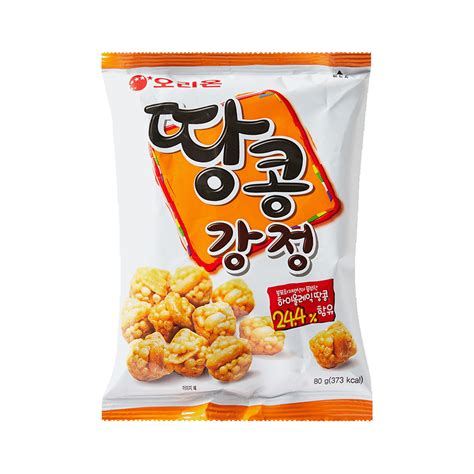 오리온 땅콩강정80g 배민스토어