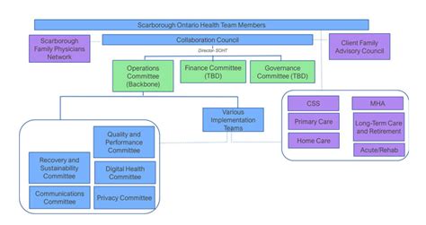 Our New Operating Structure Scarborough Ontario Health Network Ch