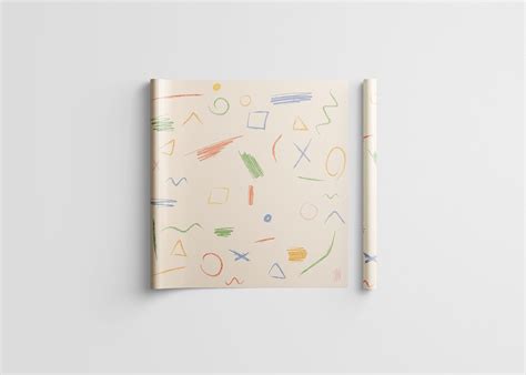 Wrapping Paper Mockup Behance